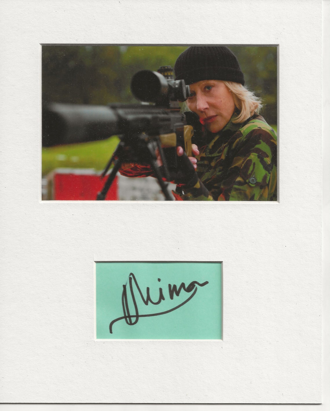 Helen Mirren Red Signed Genuine Authentic Autograph Signature UACC RD AFTAL - Etsy