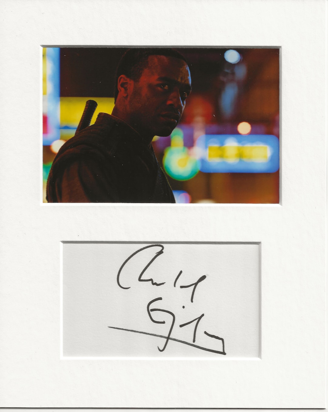 Chiwetel Ejiofor Doctor Strange Signed Genuine Authentic Autograph ...
