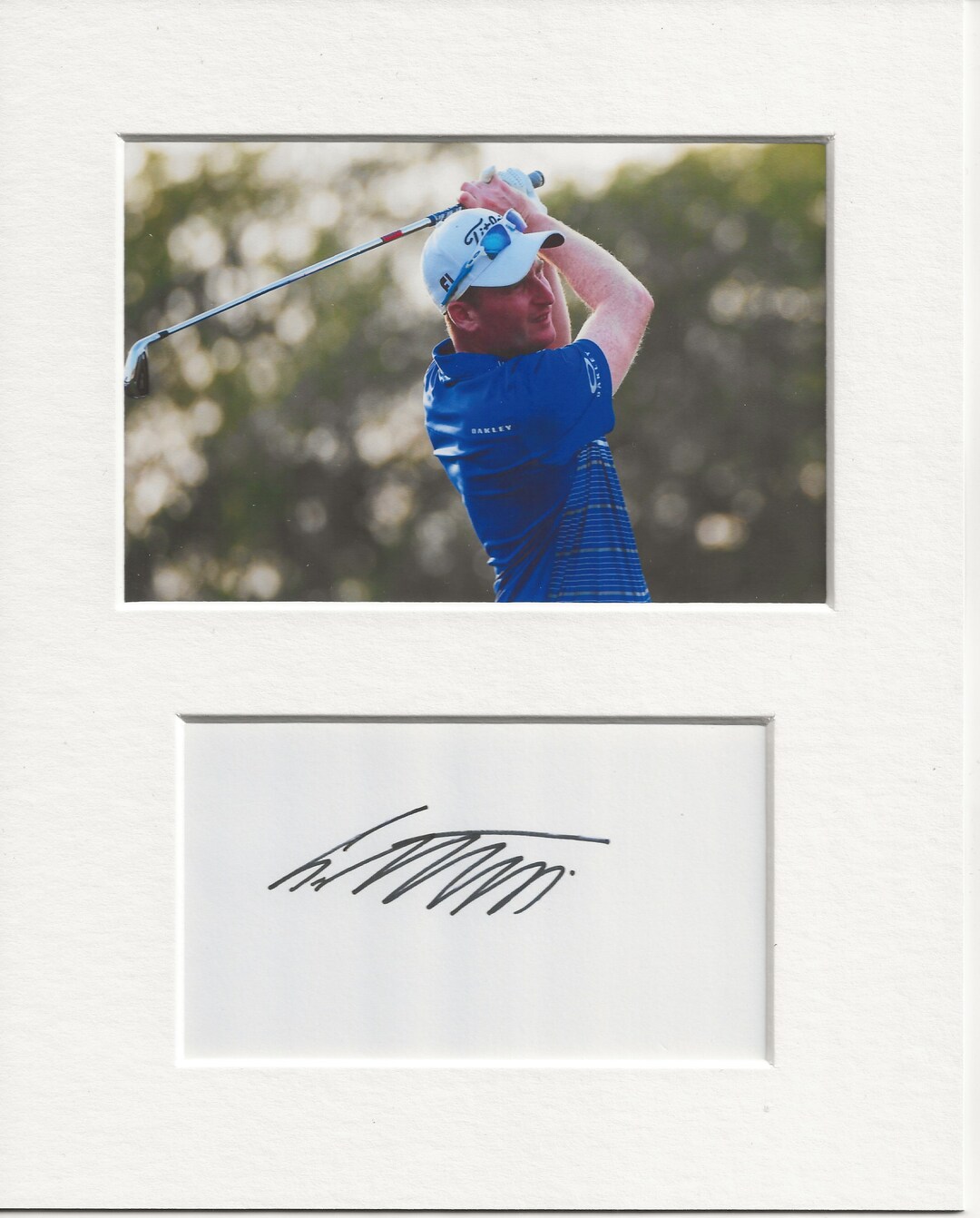 Steven Tiley Golf Signed Genuine Authentic Autograph Signature UACC RD ...