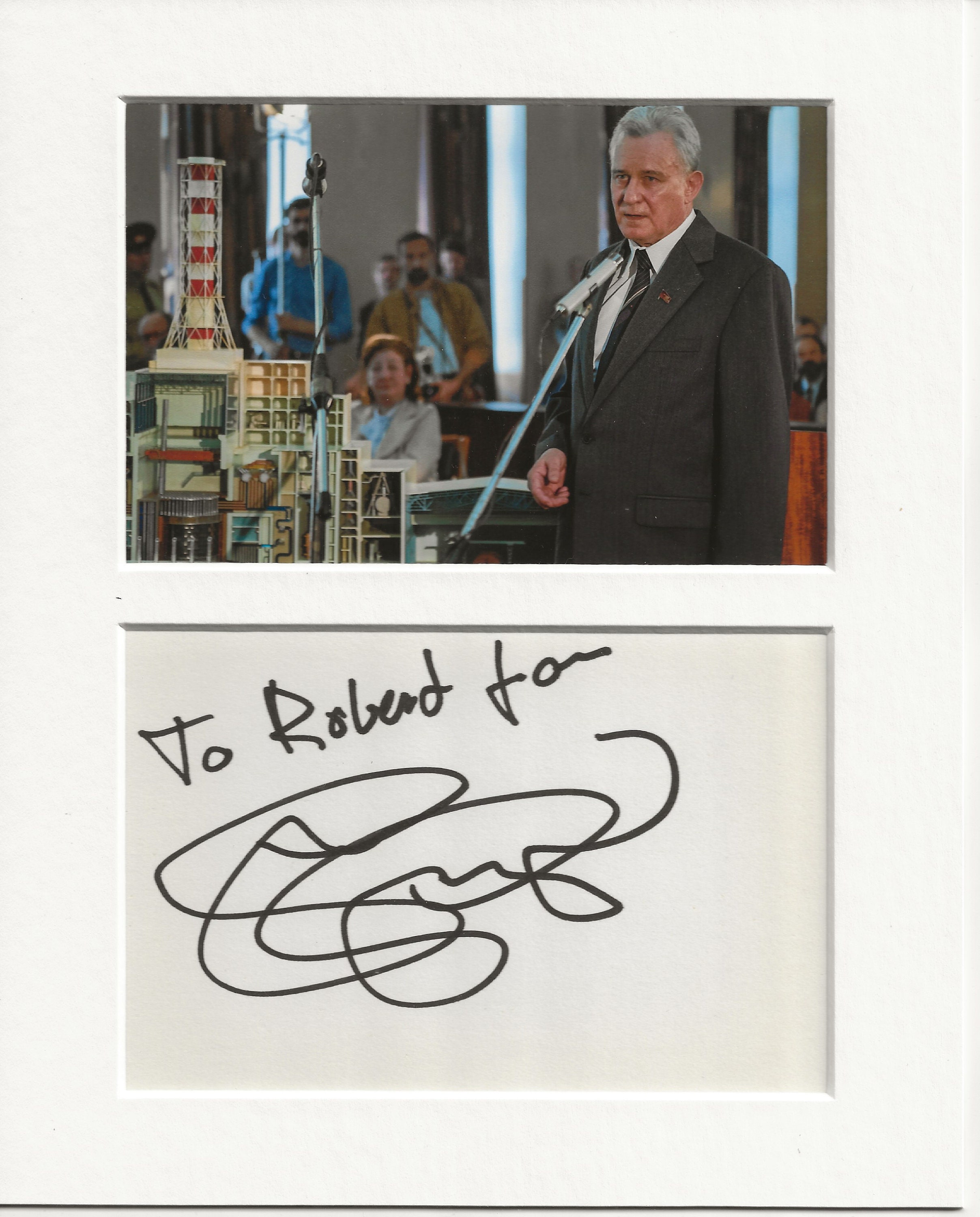 Stellan Skarsgard Chernobyl Signed Genuine Authentic Autograph Signature AFTAL COA - Etsy