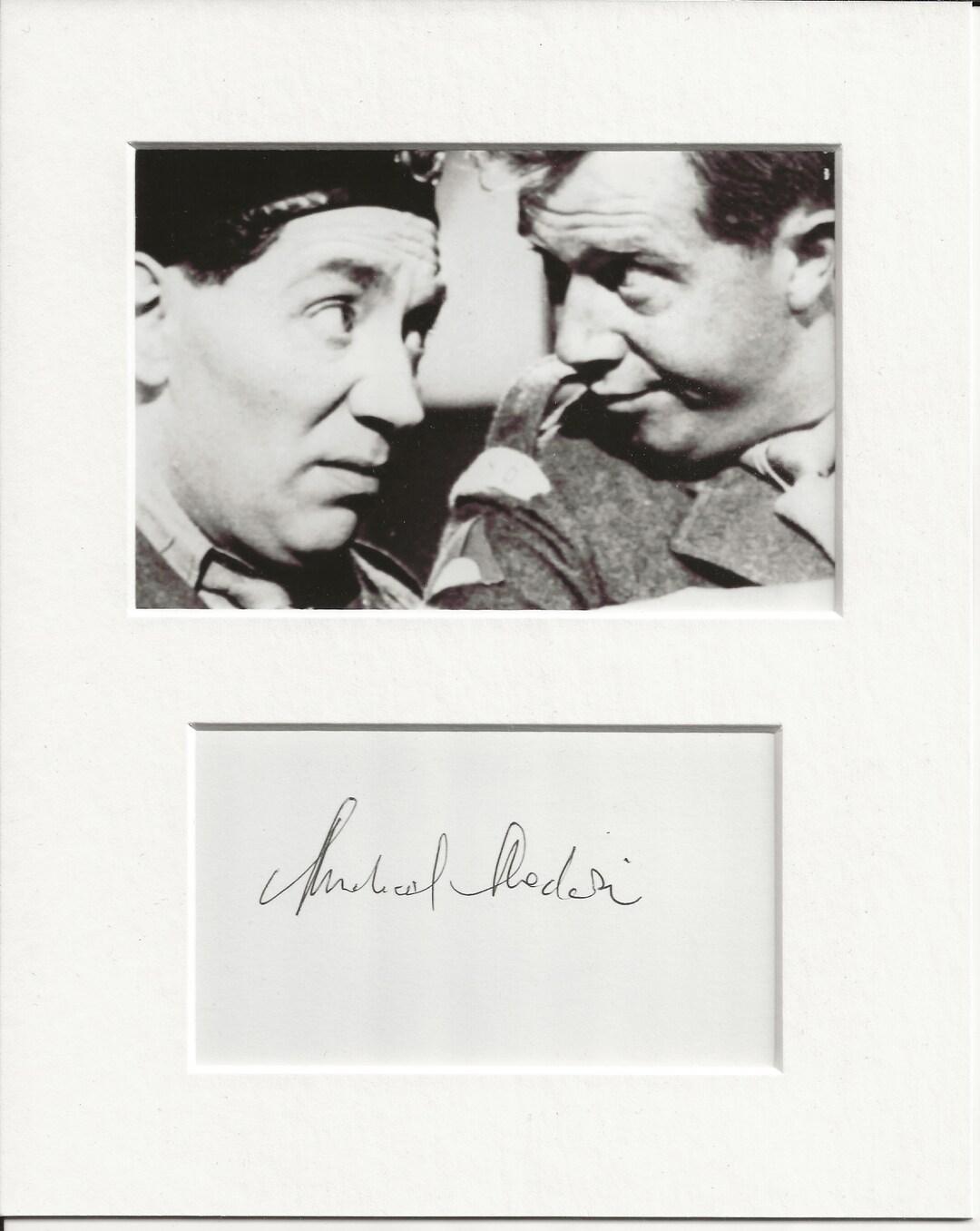 Michael Medwin the Army Game Signed Genuine Authentic Autograph ...