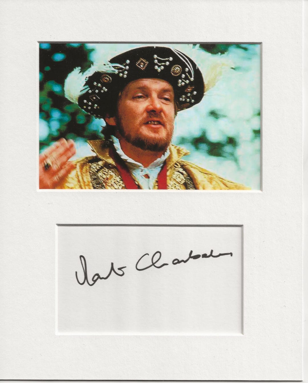 Martin Chamberlain Man for All Seasons Film Signed Autograph UACC RD ...