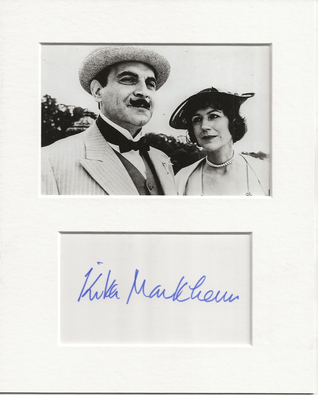 Kika Markham Poirot Signed Genuine Authentic Autograph UACC RD COA - Etsy