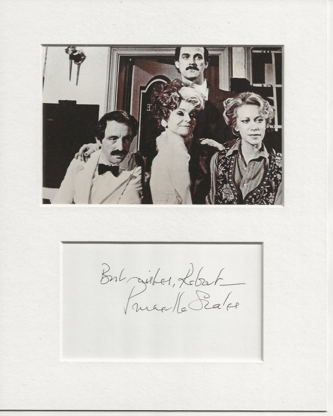 Prunella Scales Fawlty Towers Signed Genuine Authentic Autograph UACC RD COA - Etsy