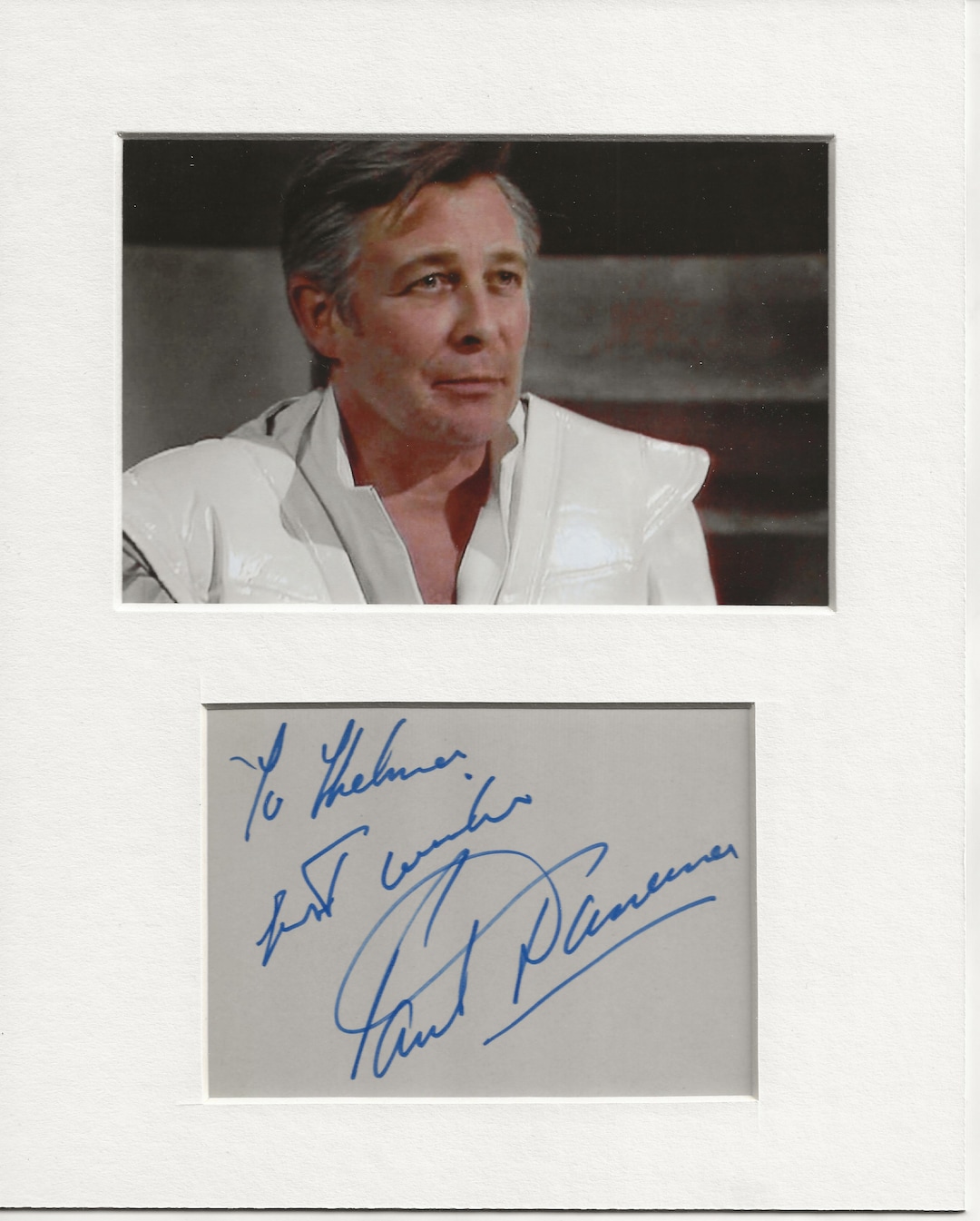 Paul Daneman Blake's 7 Signed Genuine Authentic Autograph Signature ...