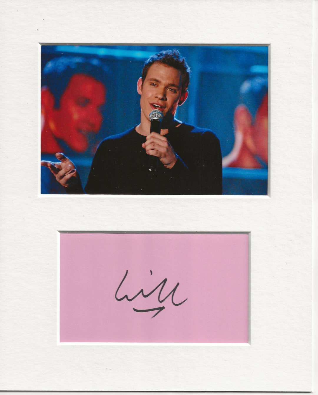 Will Young Pop Idol Signed Genuine Authentic Autograph Signature UACC ...