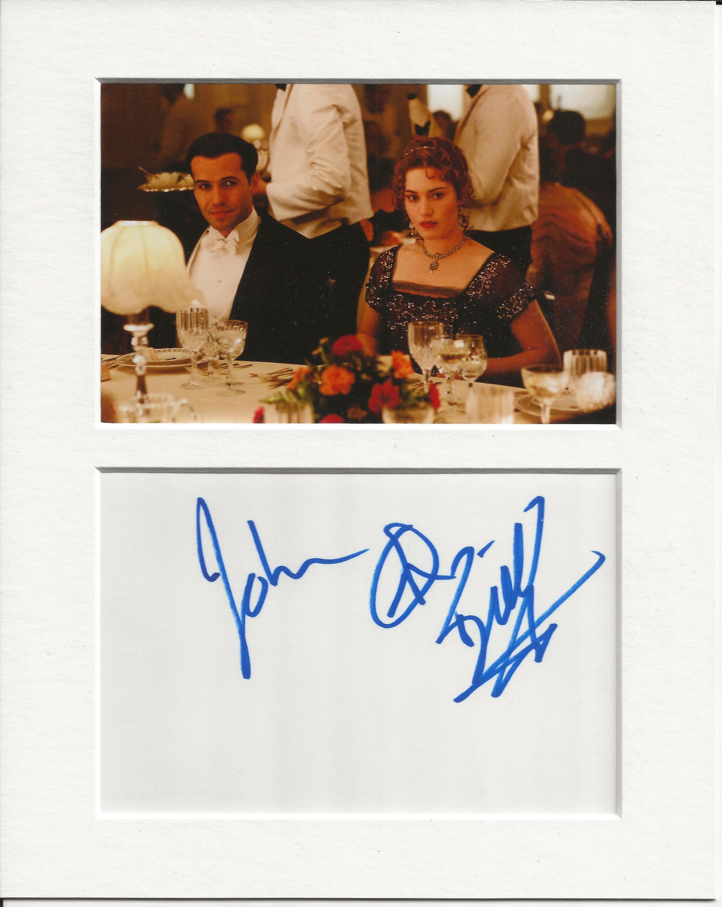 Billy Zane Titanic Signed Genuine Authentic Autograph Signature and ...