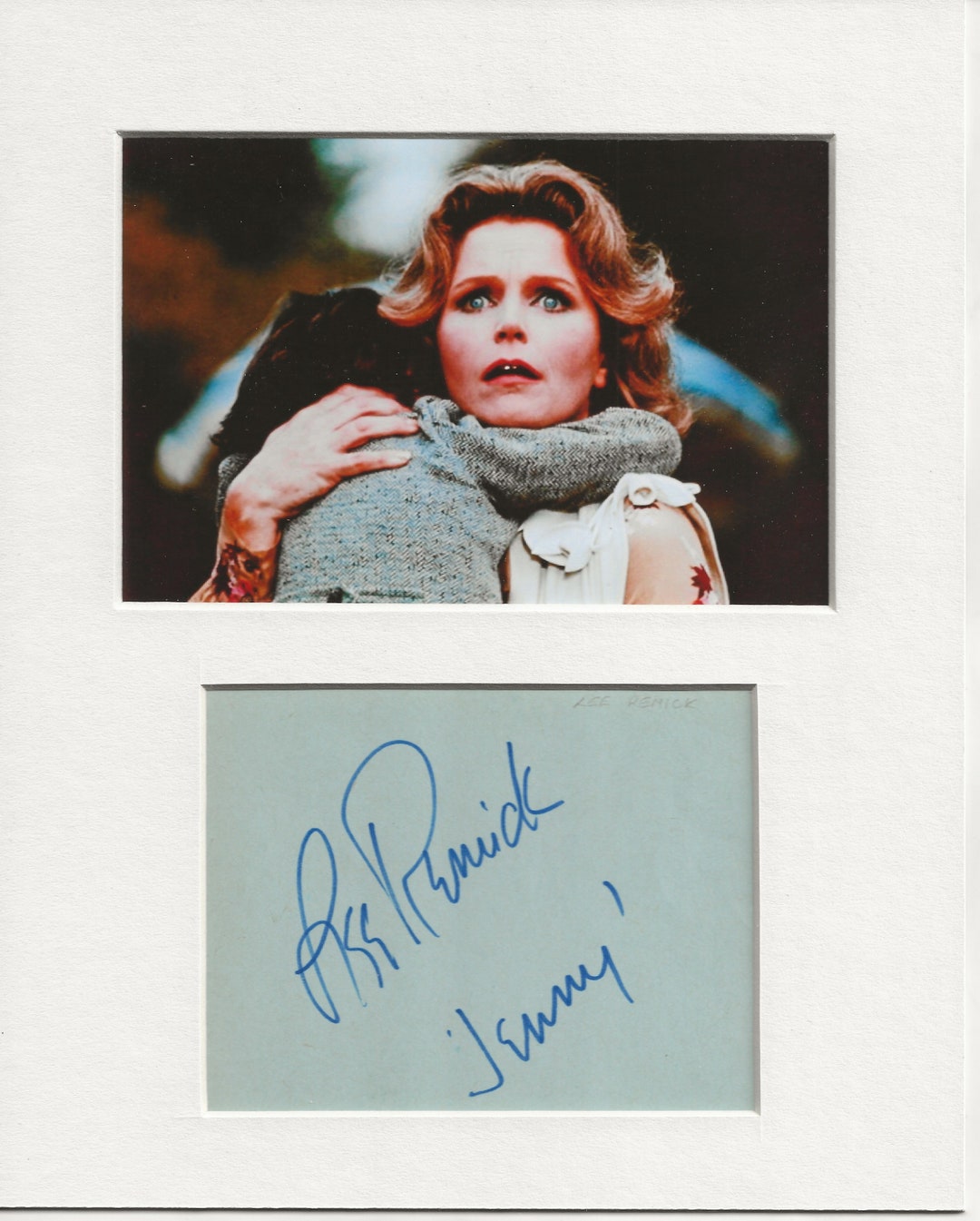 Lee Remick the Omen Signed Genuine Authentic Autograph Signature AFTAL 73 COA - Etsy