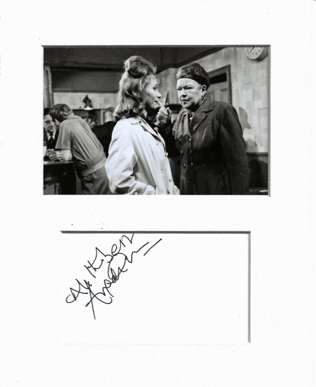 Angela Crow Coronation Street Signed Genuine Authentic Autograph UACC ...