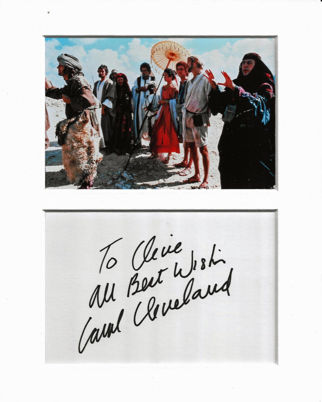 Carol Cleveland Monty Pythons Life of Brian Signed Genuine Authentic ...