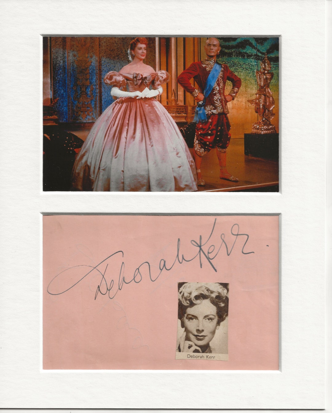 Deborah Kerr the King and I Signed Genuine Authentic Autograph UACC RD ...
