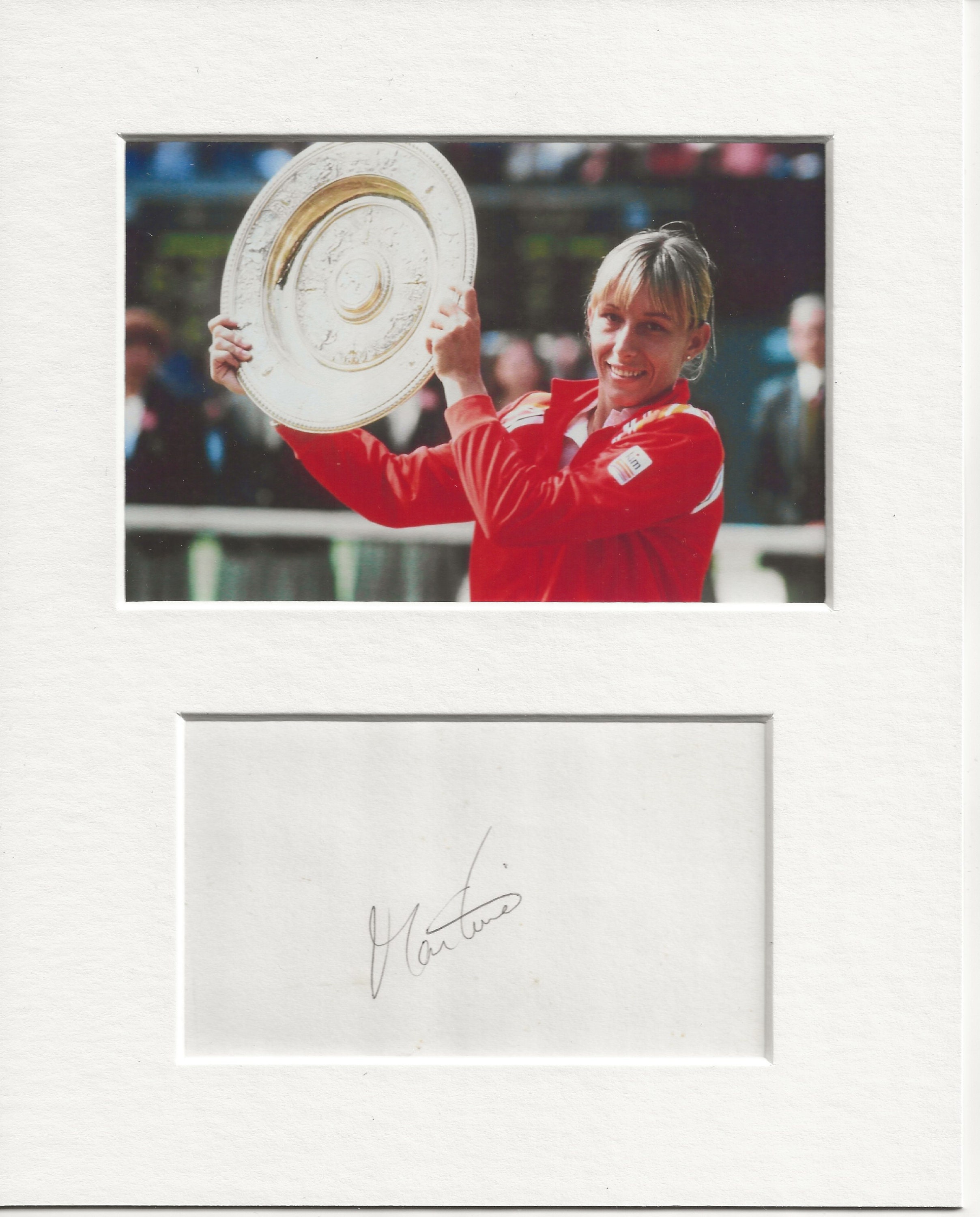 Martina Navratilova Tennis Signed Genuine Authentic Autograph Signature AFTAL 73 - Etsy