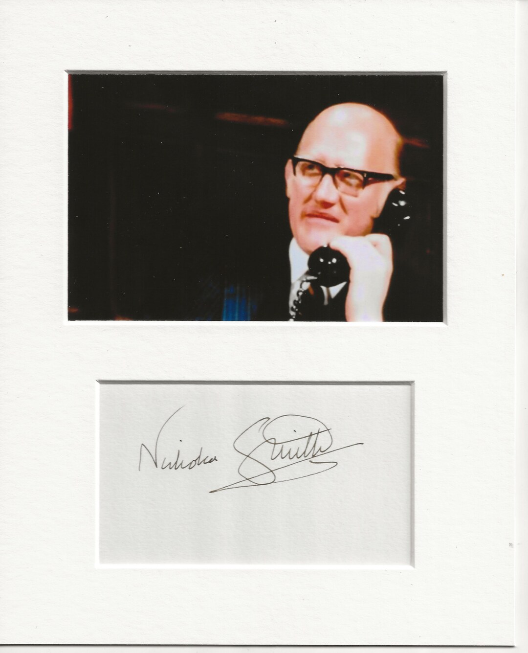 Nicholas Smith Are You Being Served Signed Genuine Autograph UACC RD ...