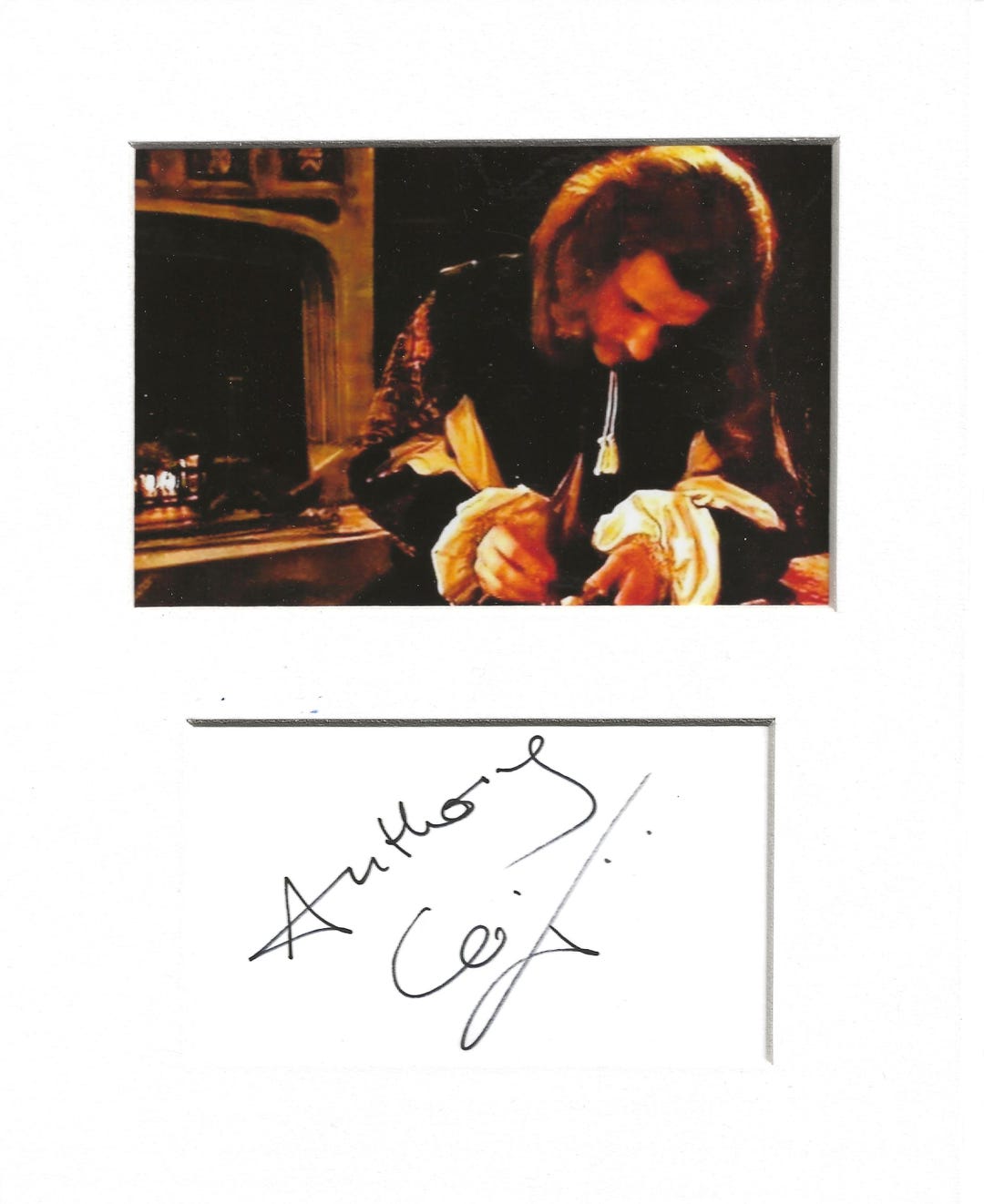 Anthony Calf Doctor Who Signed Genuine Authentic Autograph Signature ...