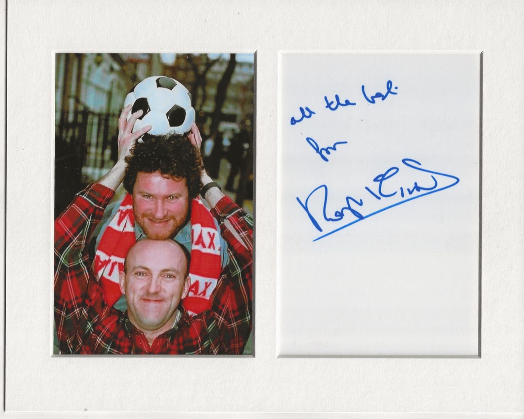 Rory Mcgrath They Think It's All Over Signed Genuine Autograph UACC RD ...