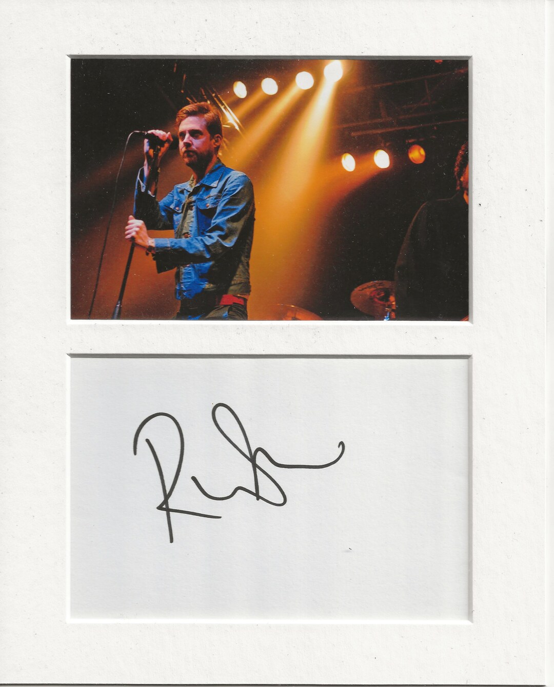 Ricky Wilson Kaiser Chiefs Signed Genuine Authentic Autograph Signature ...
