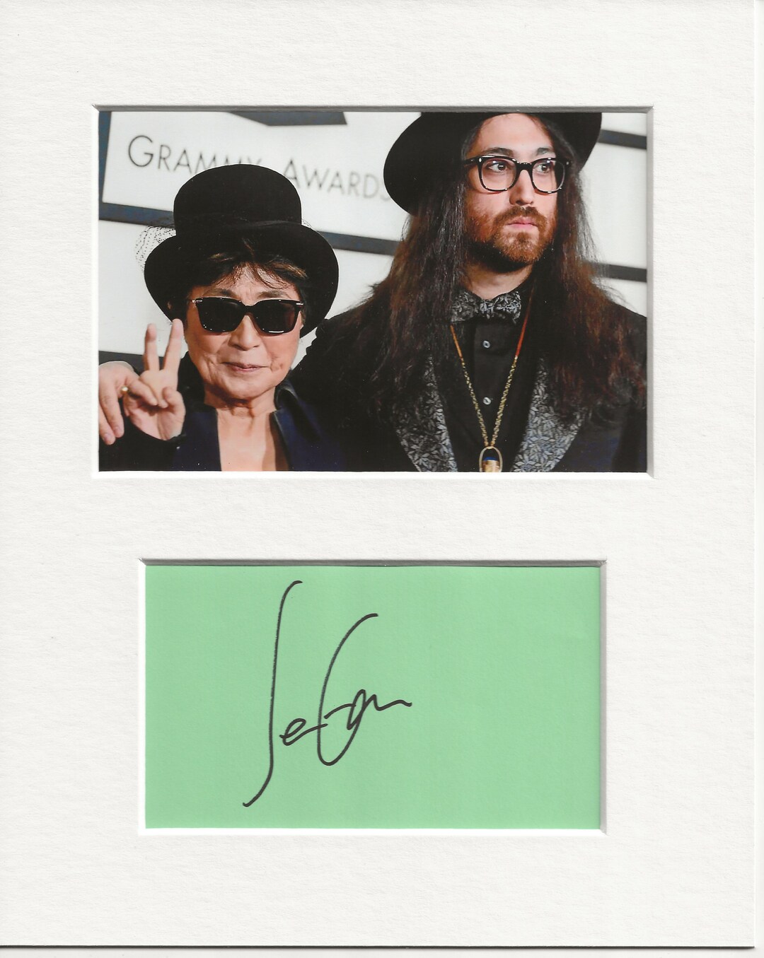 Sean Lennon Signed Genuine Authentic Autograph Signature and Photo ...