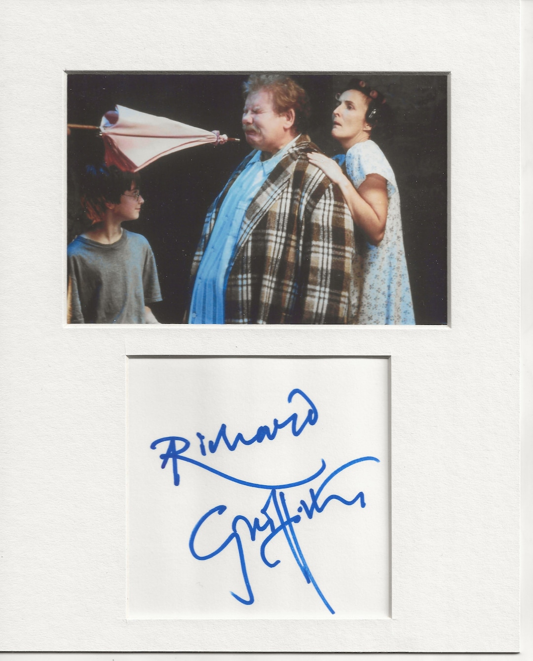 Richard Griffiths Harry Potter Signed Genuine Authentic Autograph UACC ...