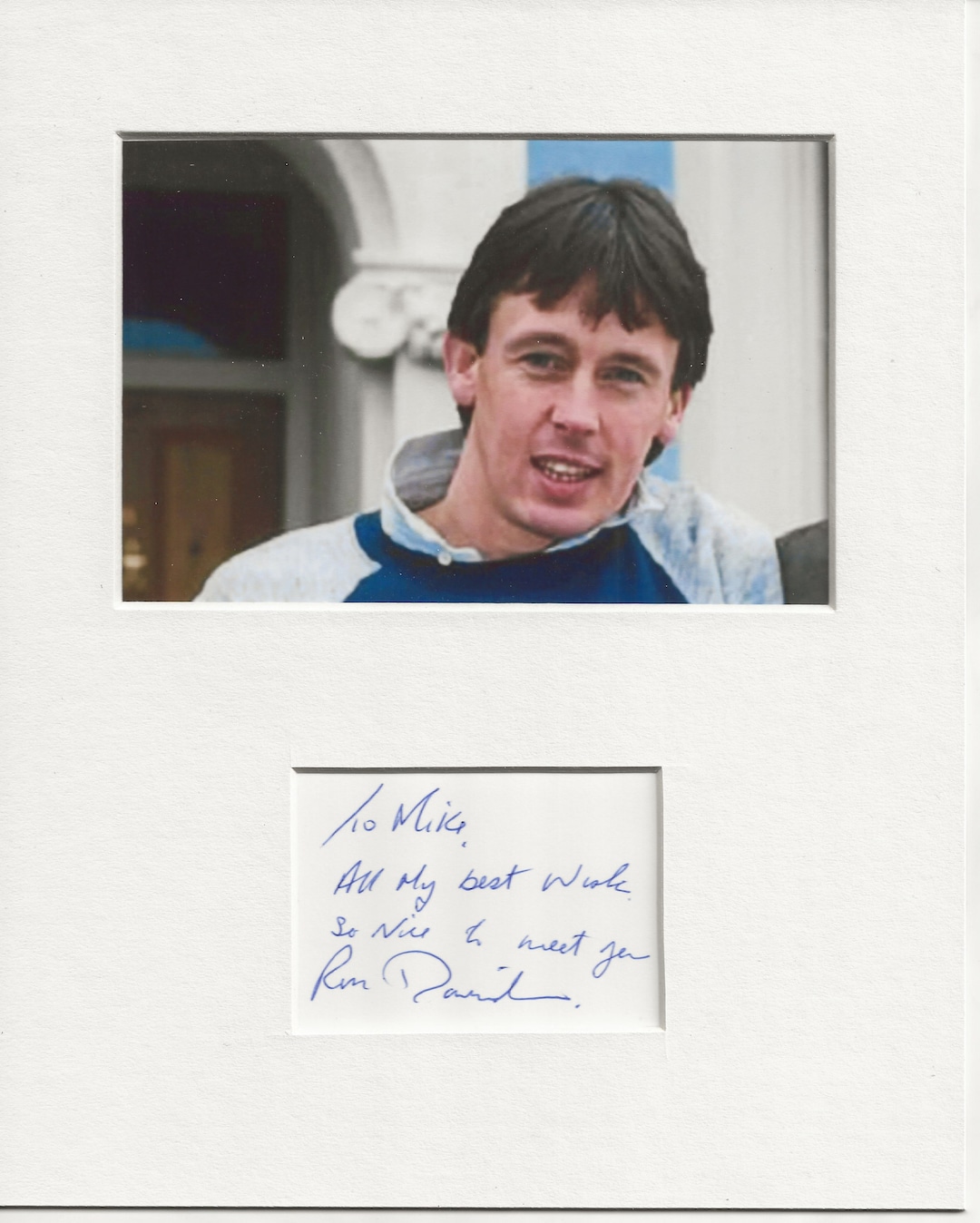 Ross Davidson Eastenders Signed Genuine Authentic Autograph Signature ...