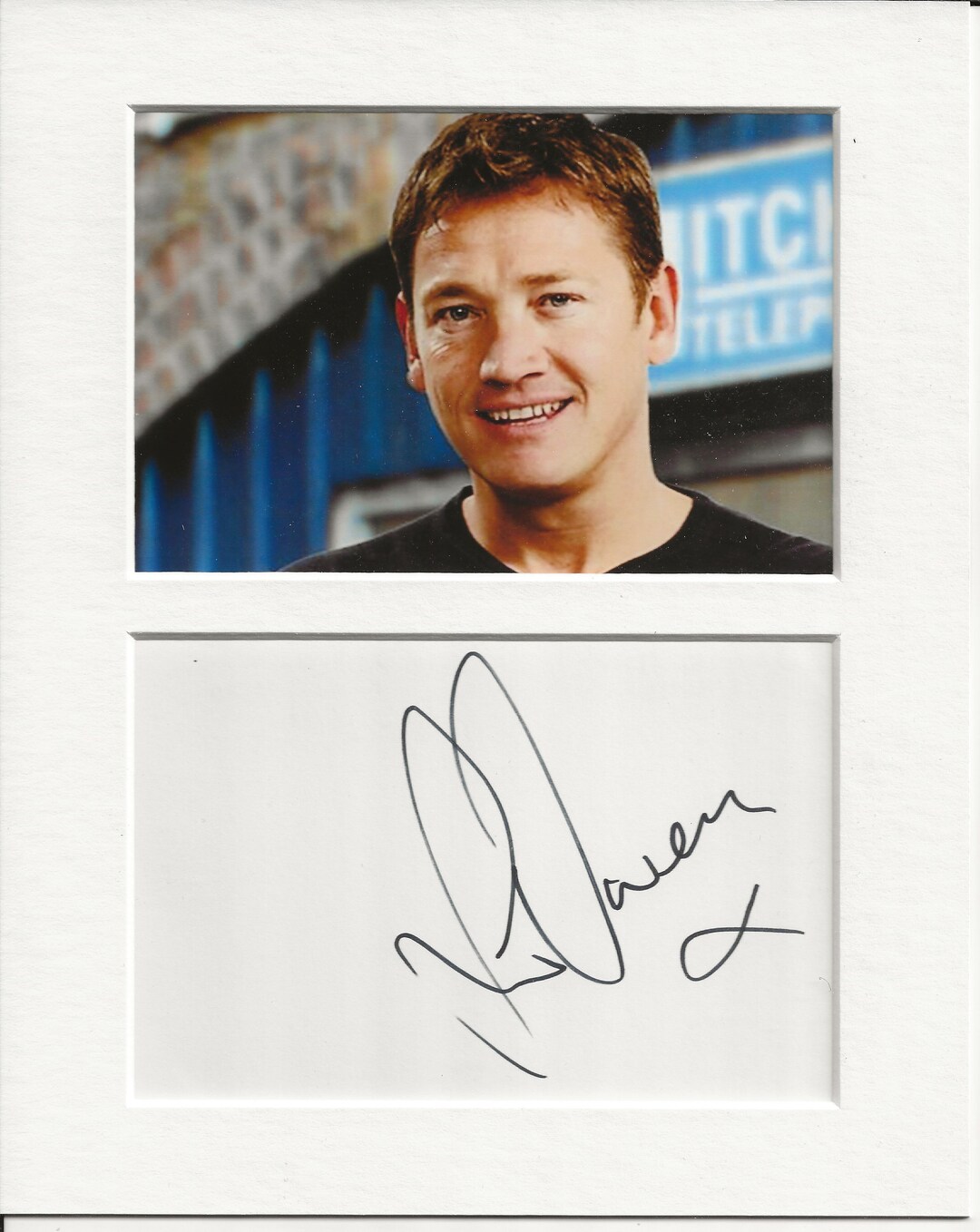 Sid Owen Eastenders Signed Genuine Authentic Autograph Signature and ...