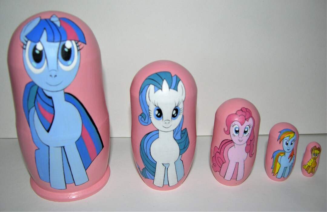 Pony Nesting Doll - Etsy