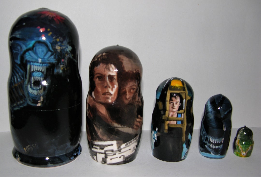Aliens Special Nesting Doll - Etsy