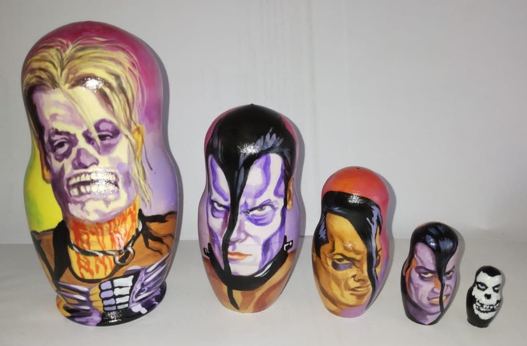 The Misfits Nesting Doll - Etsy