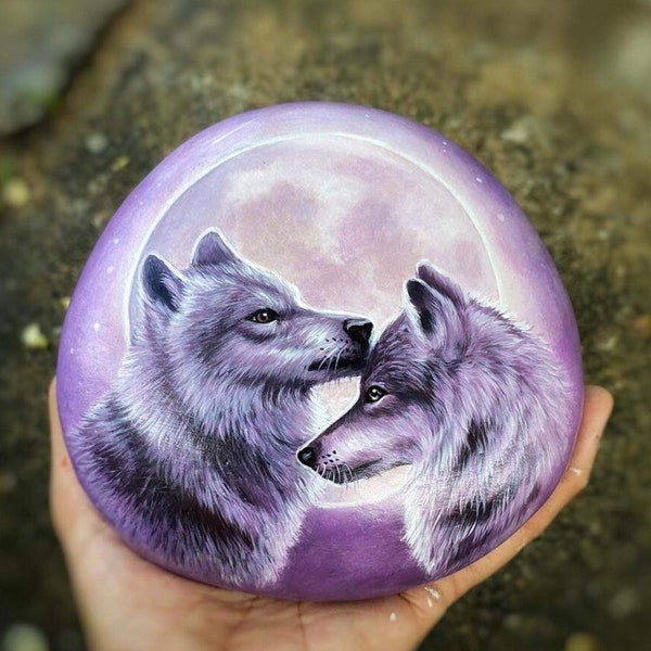 Custom Painted Rock - Etsy