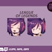 Morgana LOL Emotes, Morgana Emotes, League of Legends Emotes, Twitch ...