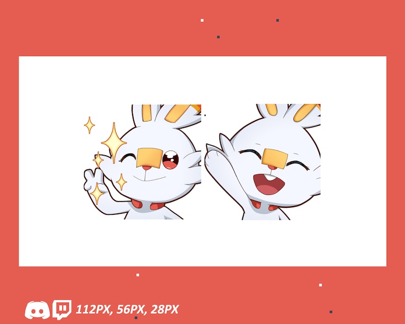 Scorbunnypokemon Emotes, Scorbunny Emotes, Pokemon Emotes, Twitch ...