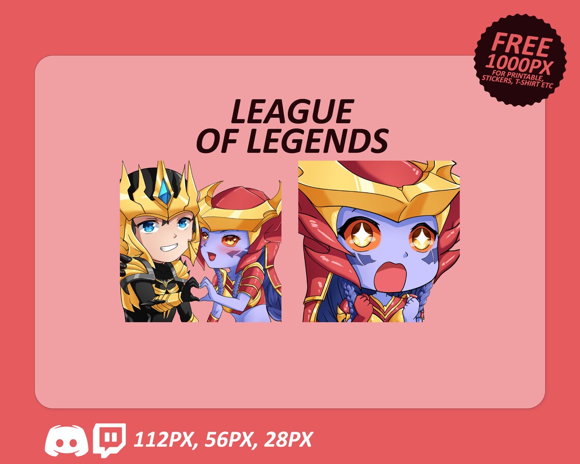 Shyvana LOL Emotes, Shyvana Emotes, League of Legends Emotes, Twitch ...