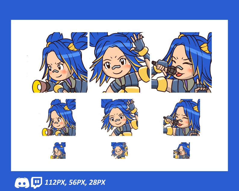 Neon Valorant Emotes, Neon Emotes, Valorant Emotes, Twitch Emotes ...