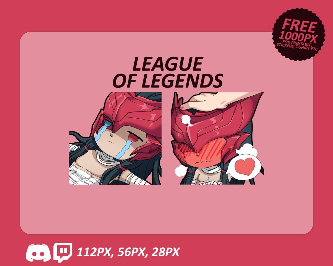 Yone LOL Emotes, Yone Emotes, League of Legends Emotes, Twitch Emotes ...