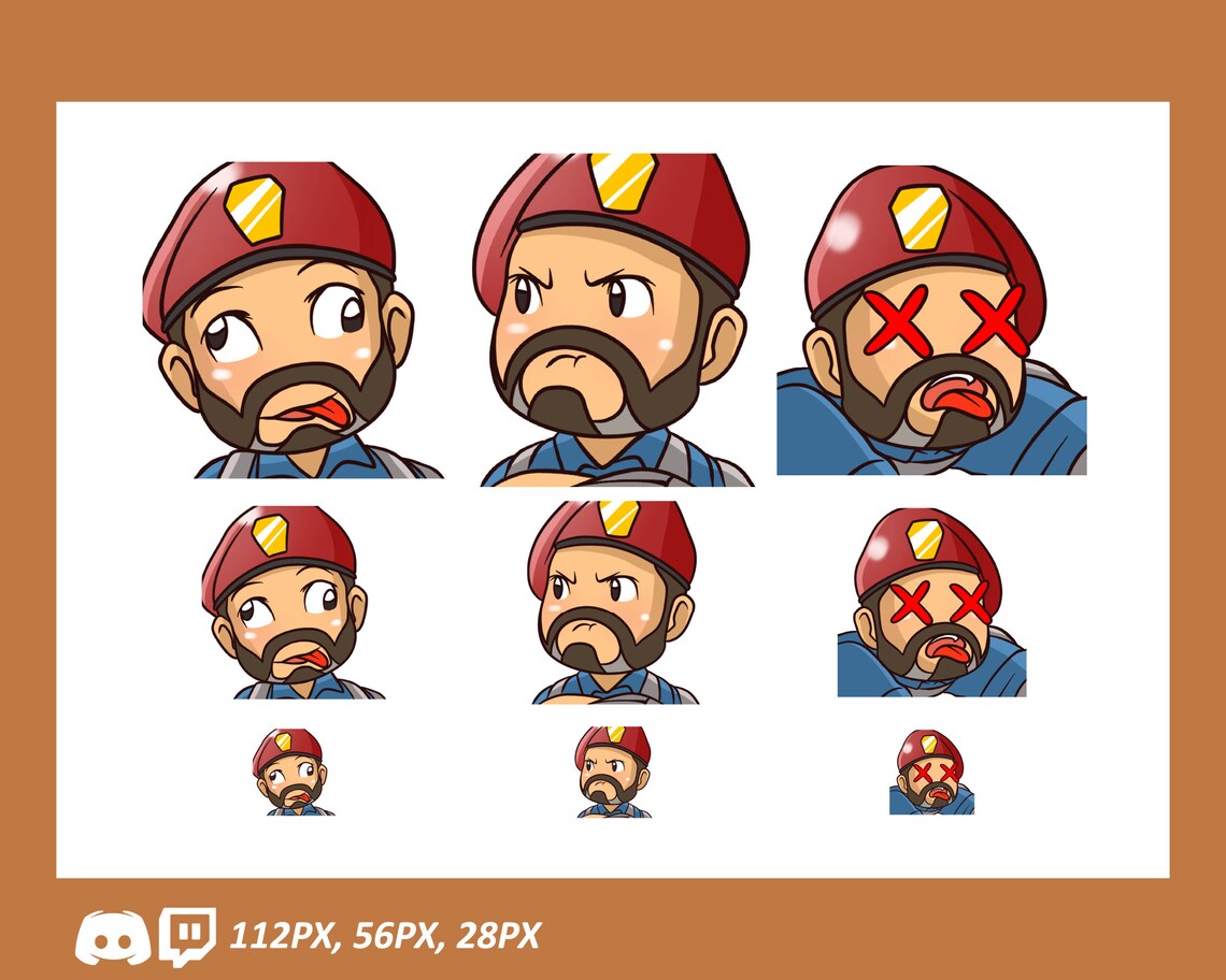 Brimstone Valorant Emotes, Brimstone Emotes, Valorant Emotes, Twitch ...