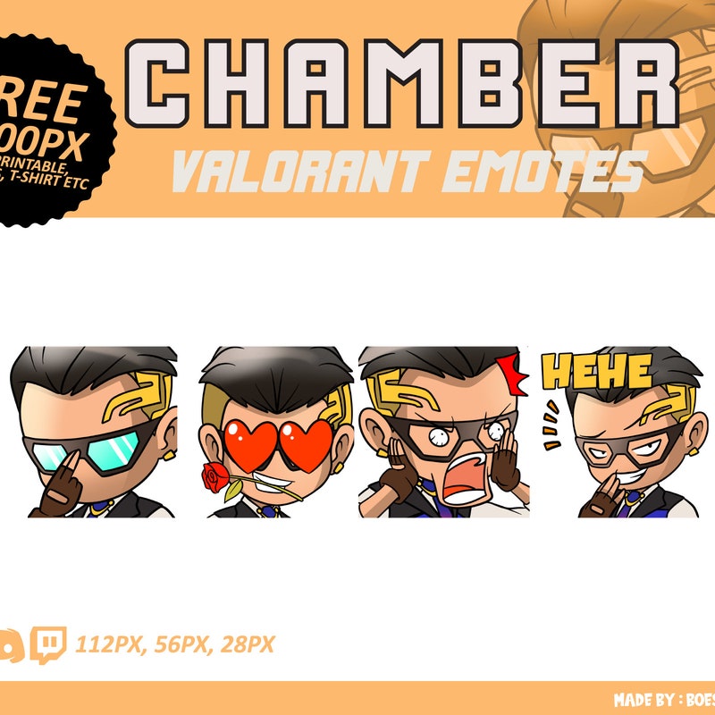 Valorant Emotes Chamber - Etsy