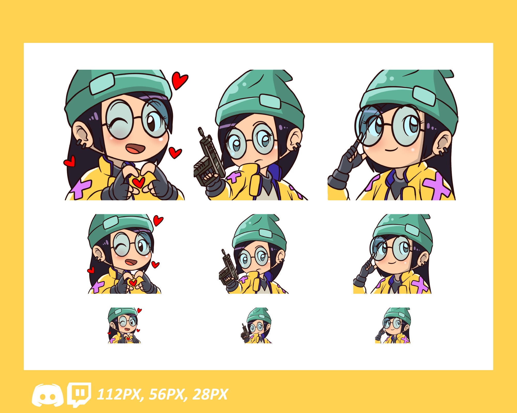 Killjoy Valorant Emotes, Killjoy Emotes, Valorant Emotes, Twitch Emotes ...