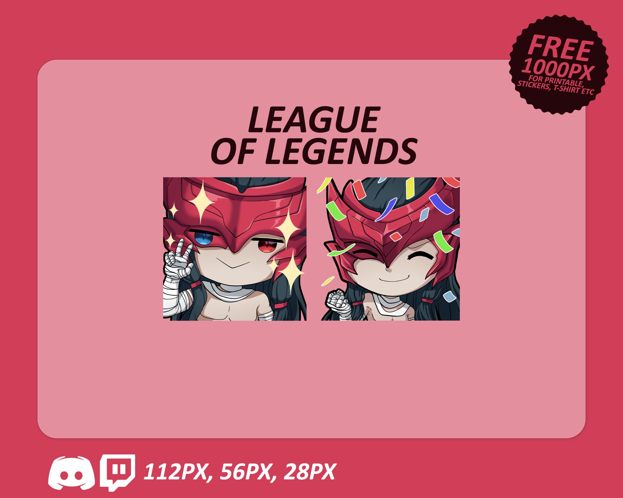 Yone LOL Emotes, Yone Emotes, League of Legends Emotes, Twitch Emotes ...