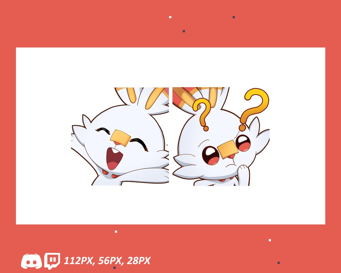 Scorbunnypokemon Emotes, Scorbunny Emotes, Pokemon Emotes, Twitch ...