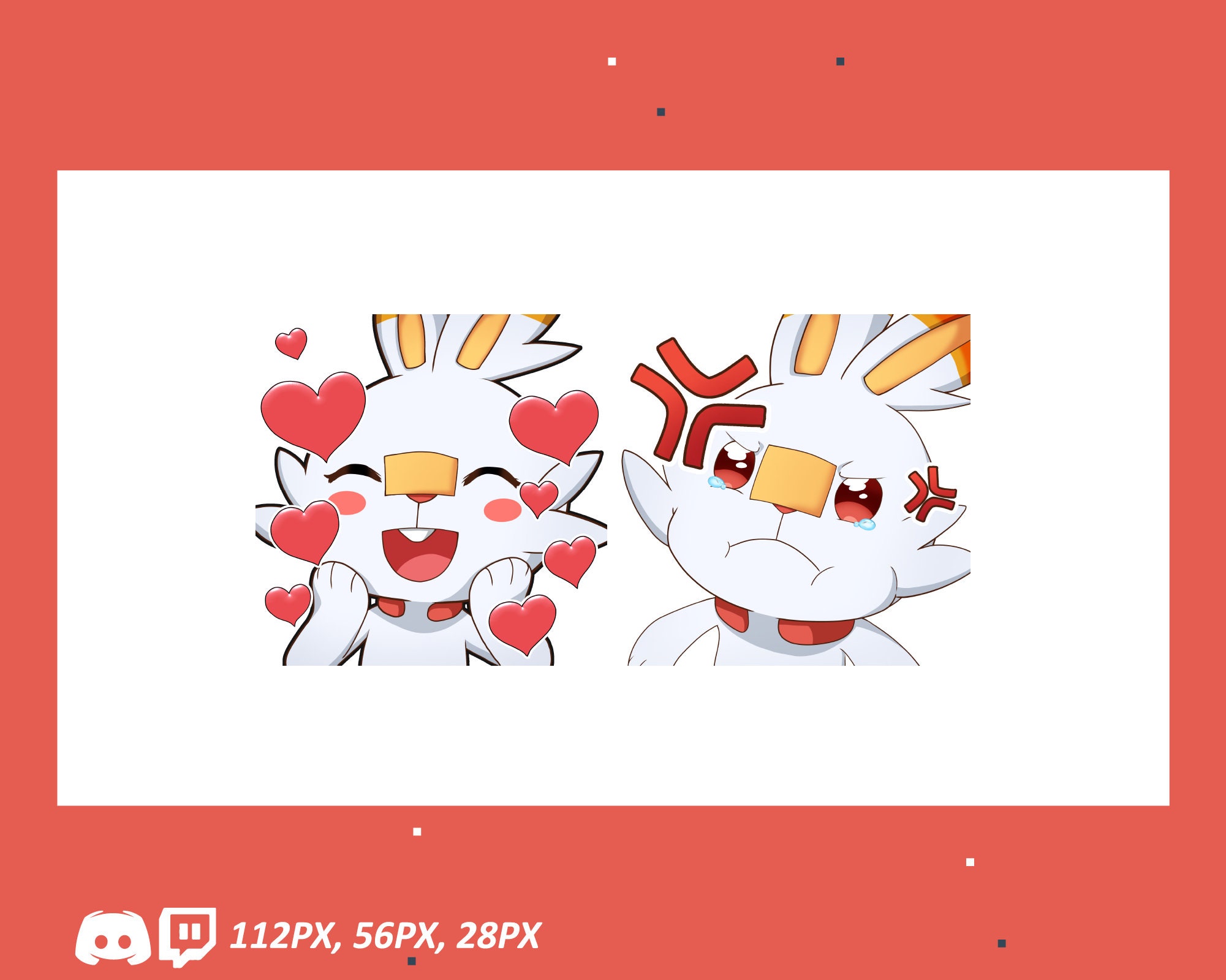 Scorbunnypokemon Emotes, Scorbunny Emotes, Pokemon Emotes, Twitch ...