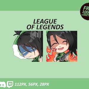 Akali LOL Emotes, Akali Emotes, League of Legends Emotes, Twitch Emotes ...
