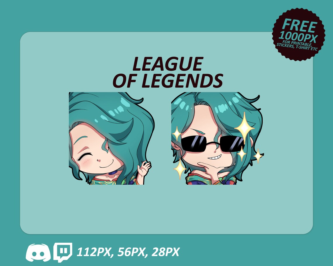 Hwei LOL Emotes, Hwei Emotes, League of Legends Emotes, Twitch Emotes ...