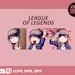 Akali KDA LOL Emotes, Akali Emotes, League of Legends Emotes, Twitch ...