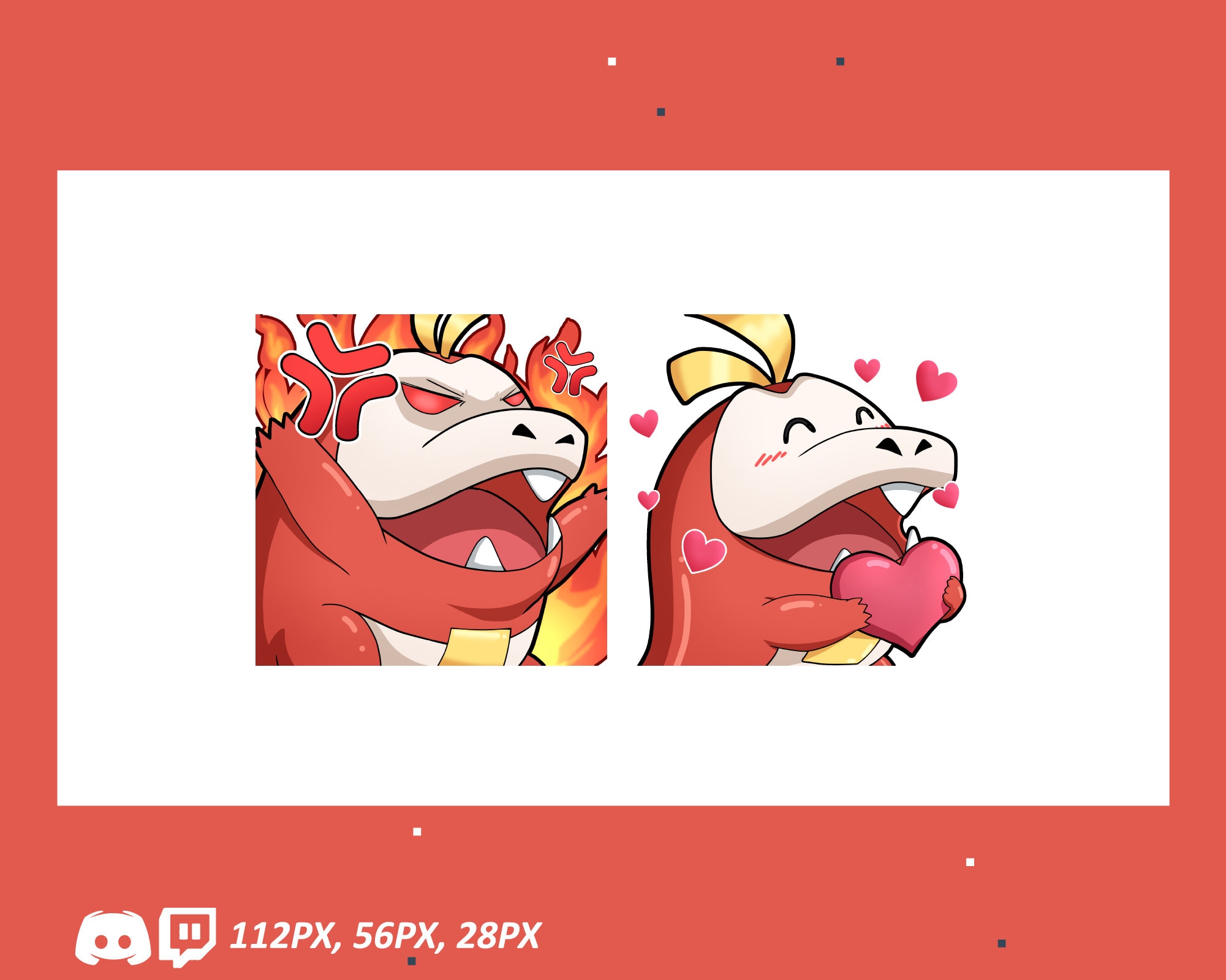 Fuecoco Pokemon Emotes, Fuecoco Emotes, Pokemon Emotes, Twitch Emotes ...