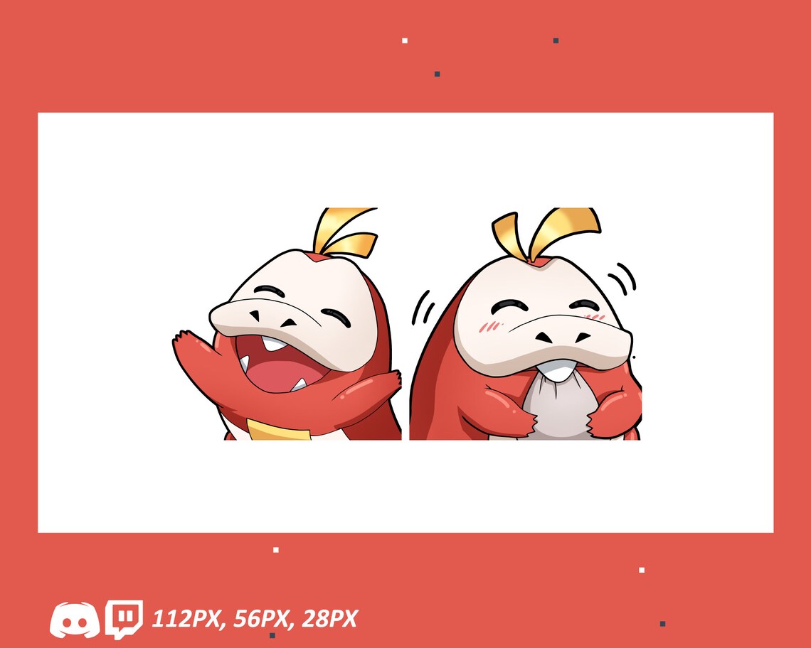 Fuecoco Pokemon Emotes, Fuecoco Emotes, Pokemon Emotes, Twitch Emotes ...