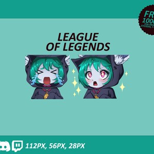 Vex LOL Emotes, Vex Emotes, League of Legends Emotes, Twitch Emotes ...