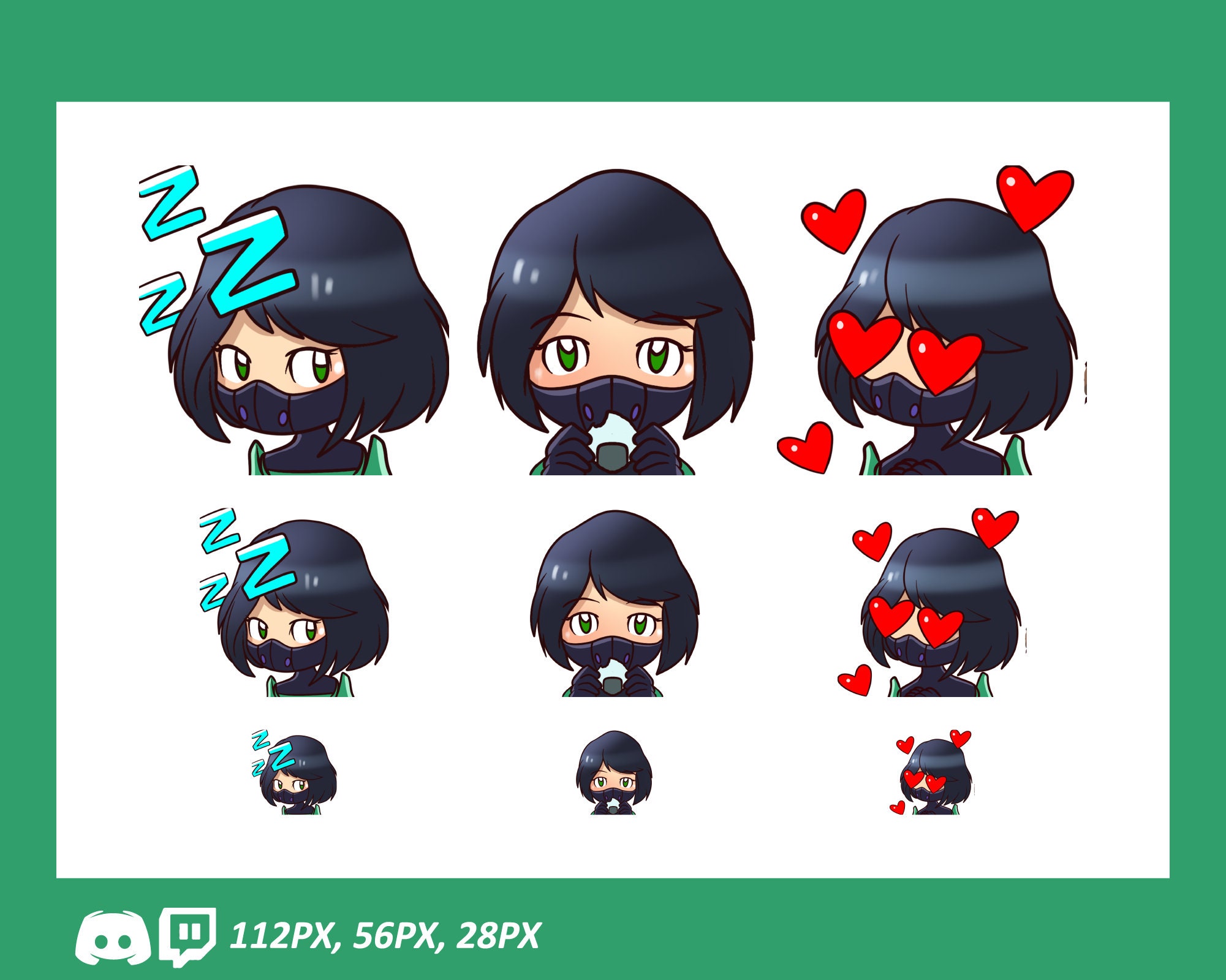 Viper Valorant Emotes, Viper Emotes, Valorant Emotes, Twitch Emotes ...