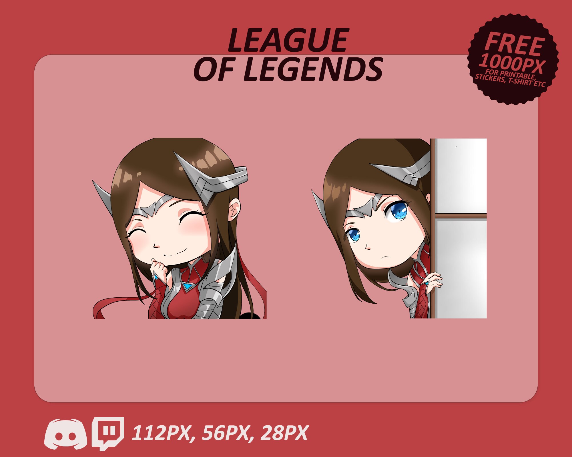 Irelia LOL Emotes Irelia Emotes League of Legends Emotes - Etsy Hong Kong