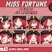 Miss Fortune LOL Emotes, Miss Fortune Emotes, League of Legends Emotes ...