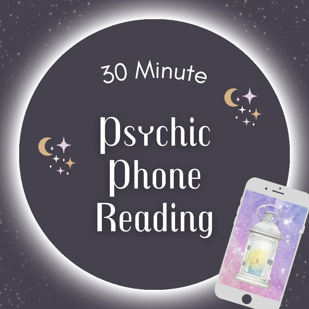 Psychic Phone Reading (approx. 30mins) - Etsy