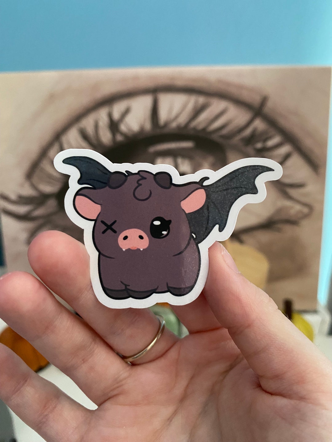 Scary Dairy Sticker Pack - Etsy